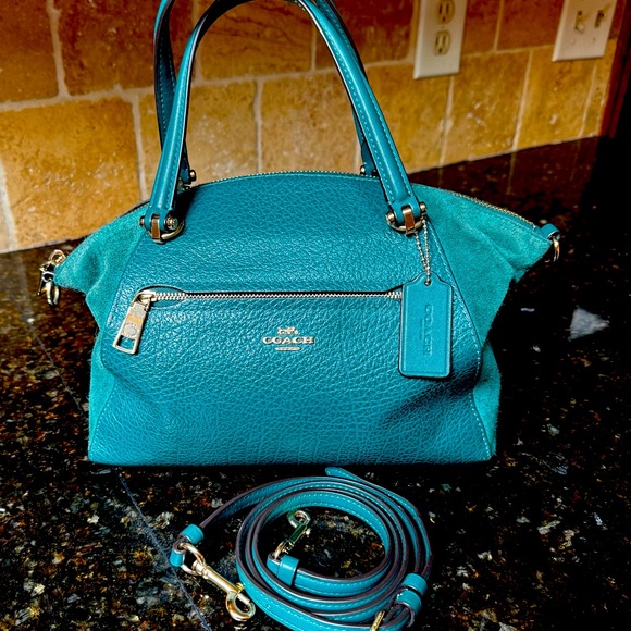 Coach | Bags | Coach Prairie Pebble Leather Satchel Handbagcrossbody ...
